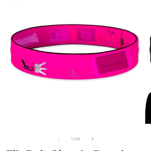 Accessories | Hot Pink Runners Belt | Poshmark